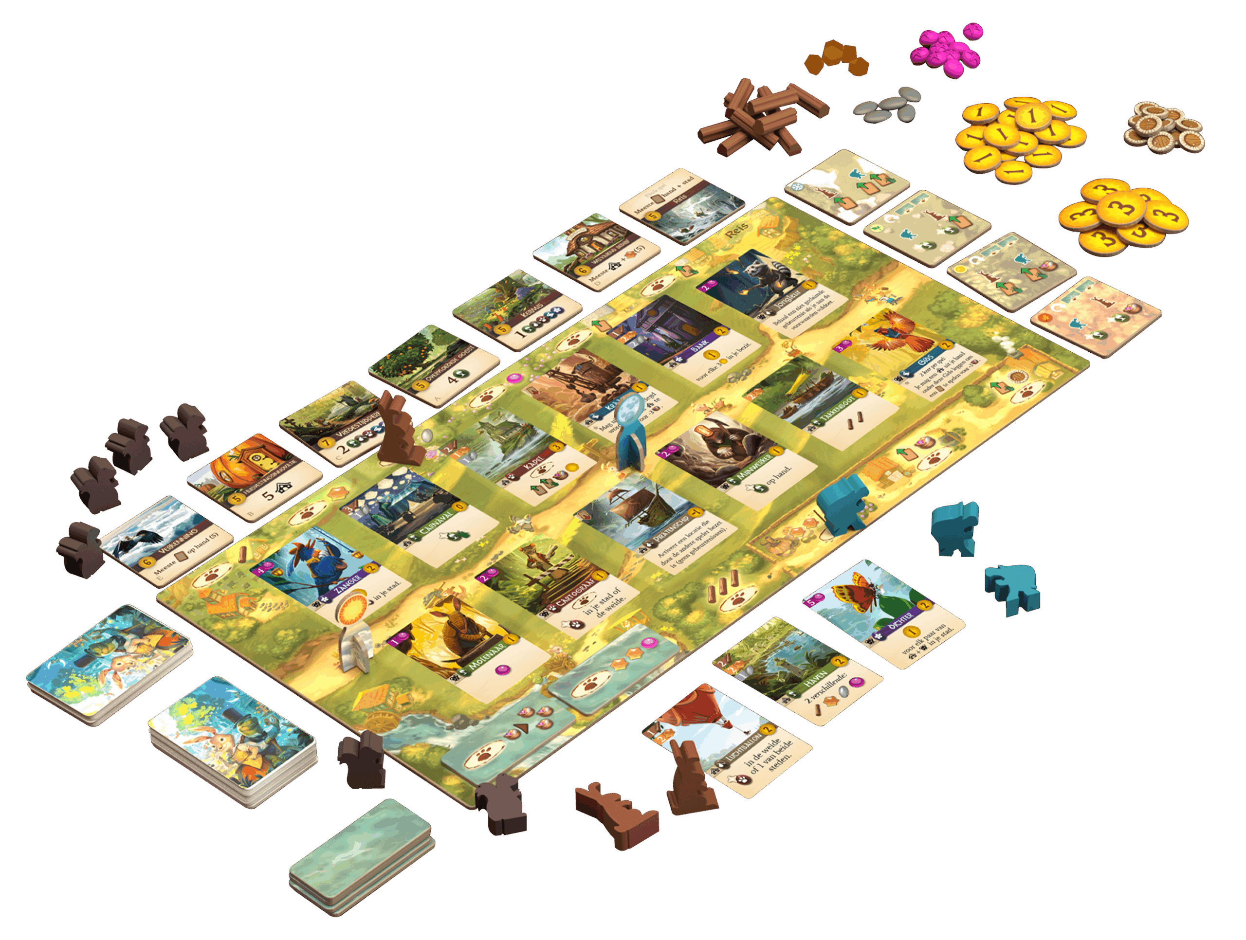 Everdell Duo – spel voor 2 – White Goblin Games